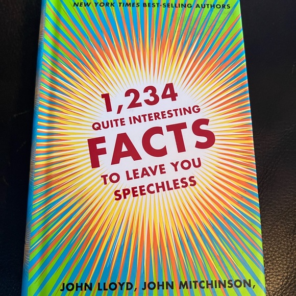 Other | 1234 Quite Interesting Facts Book | Poshmark